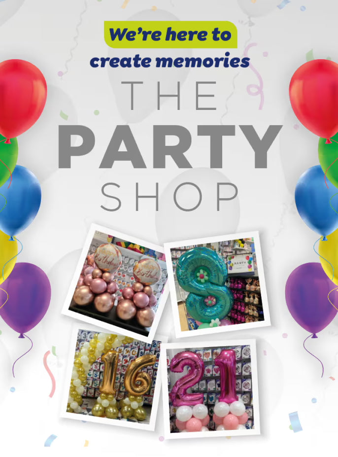 Party Shop Balloons Party Bag Supplies The Original Factory Shop